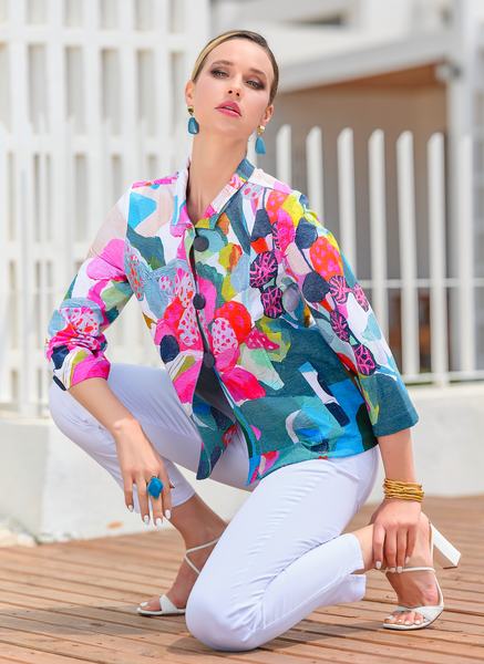 Floral Explosion Jacket – Gondwana & Divine Clothing Co.