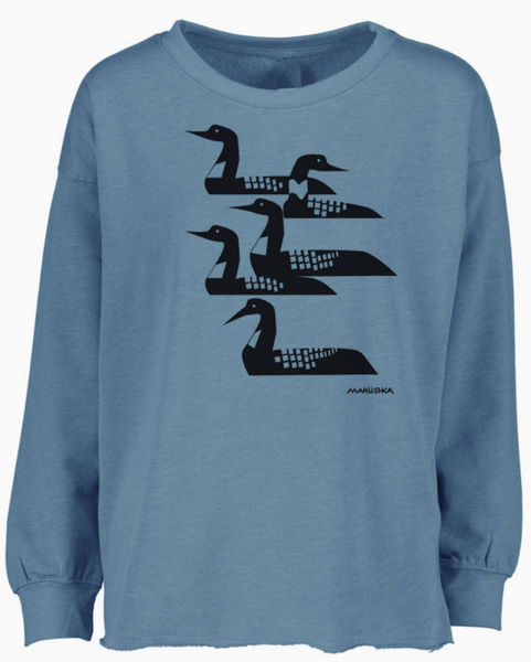 Loon Shoulder Crew Top – Gondwana & Divine Clothing Co.