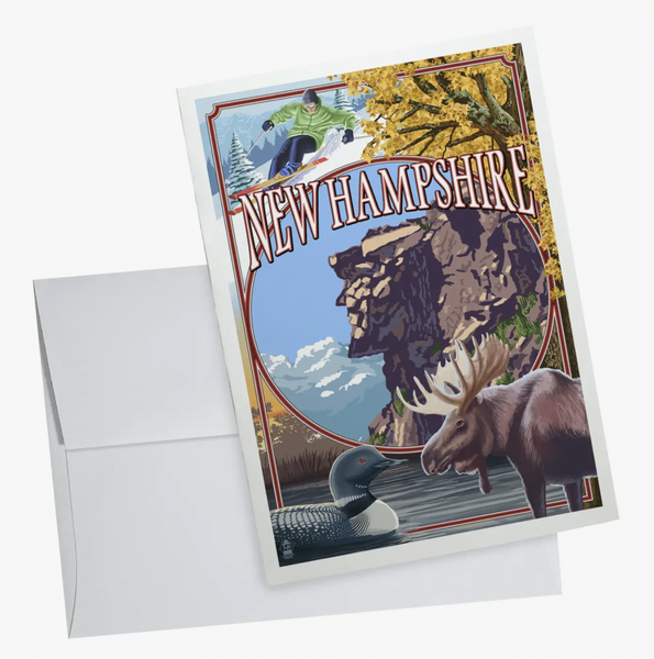 NH & Old Man of the Mountain Card – Gondwana & Divine Clothing Co.